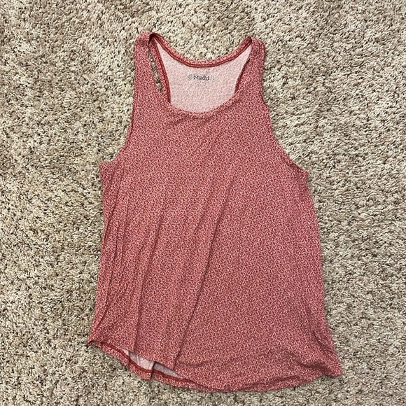 Mudd | Tops | Redwhite Floral Mudd Tank Xs | Poshmark